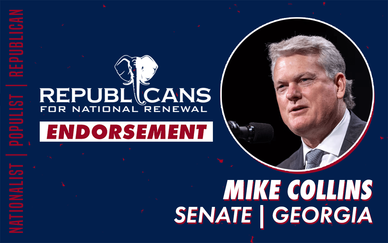 Republicans for National Renewal Endorses Mike Collins for U.S. Senate ...